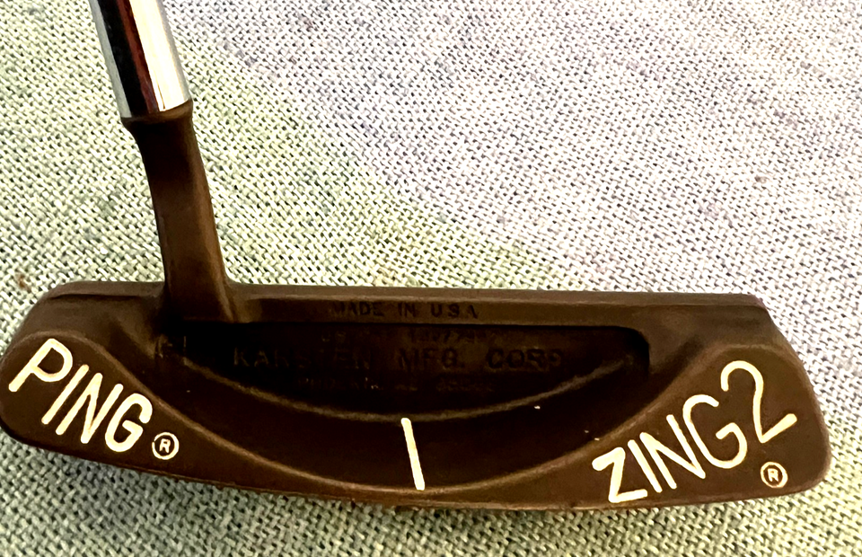 PING ZING 2 RH Putter Golf Club w/ Golf Pride Softie flat front Grip | eBay