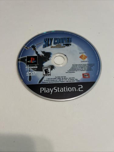 Sly Cooper and Thievius Raccoonus PS2 (Sony PlayStation 2) Disc Only ...