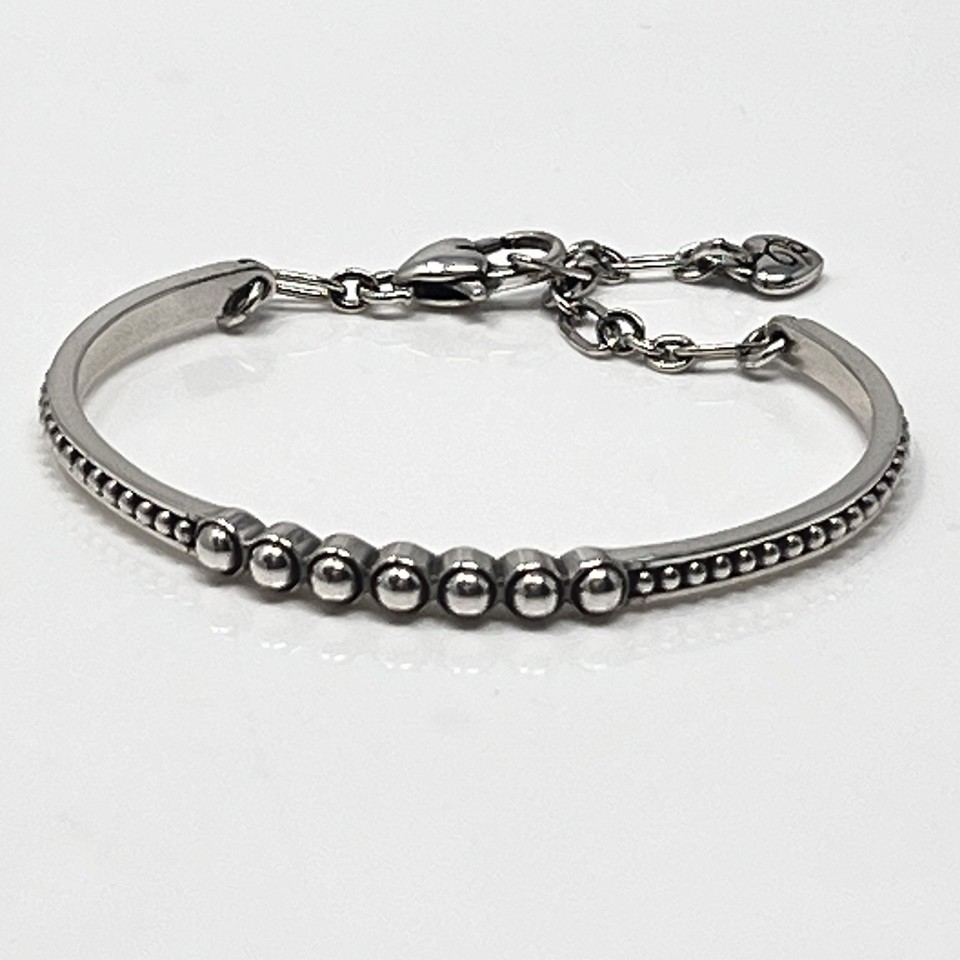 Brighton Pretty Tough Silver Bracelet NWOT | eBay