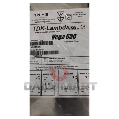 Used & Tested TDK-LAMBDA VEGA 650 V604NXK Power Supply | eBay