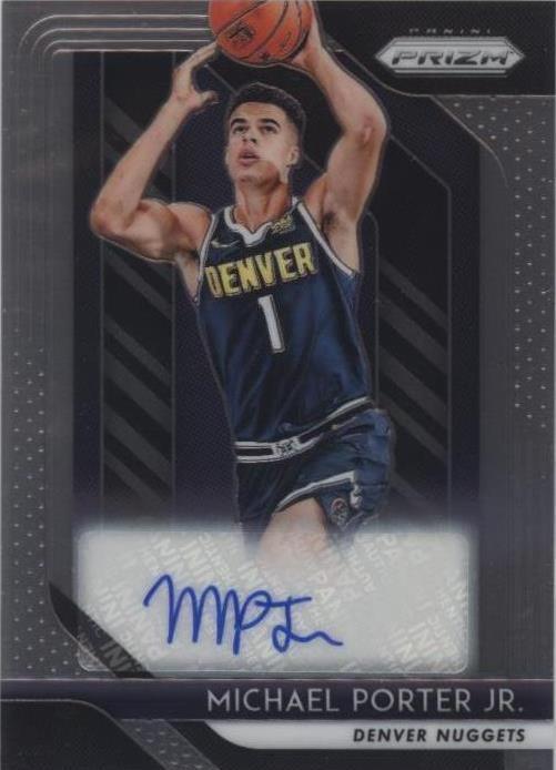 2018-19 Panini Prizm - Rookie Signatures Michael Porter Jr. #RS-MPJ (AU ...