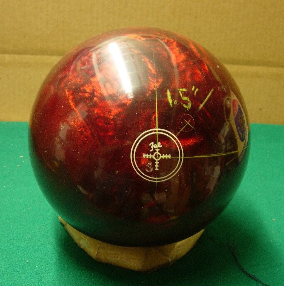g4 15#12-3/4oz TW 2 NIB Faball 1988 HAMMER RED PEARL 2ND Urethane ...