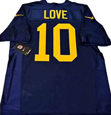 PRO-40-44-48 * JORDAN LOVE GB PACKERS 1929 THROWBACK AUTHENTIC NFL NIKE ...