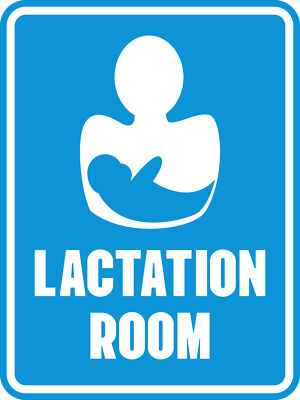 Portrait Round Plus Lactation Room Wall or Door Sign | Baby Rooms ...