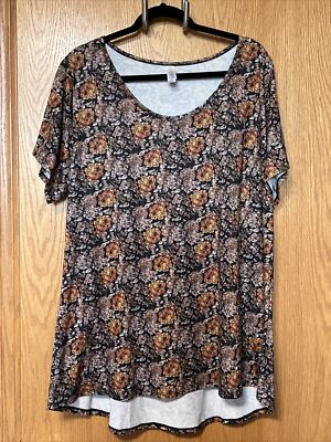 NWT LuLaRoe Classic T 3X 3XL XXX-Large Multicolor Floral New W Tags | eBay