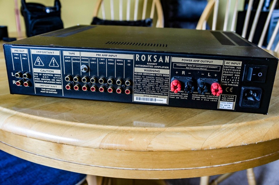 Roksan Candy KA-1 MkIII / Mk3 Integrated Amplifier Hi-Fi Silver ...