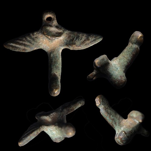 VERY RARE Fertility Pendant Roman Artifact Antiquity Erotic Phallic ...