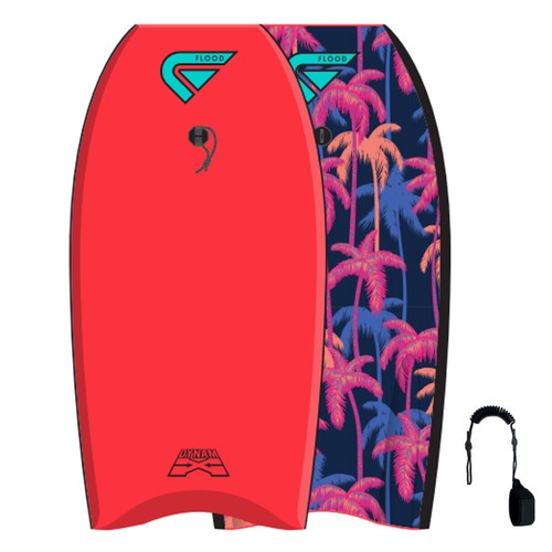 FLOOD Bodyboard Dynamx Stringer 40 Rot Palm II TOP ANGEBOT by ...