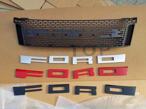 Front Mesh Grill for Ford Ranger PX1 2011 to 2015 with letter colour ...