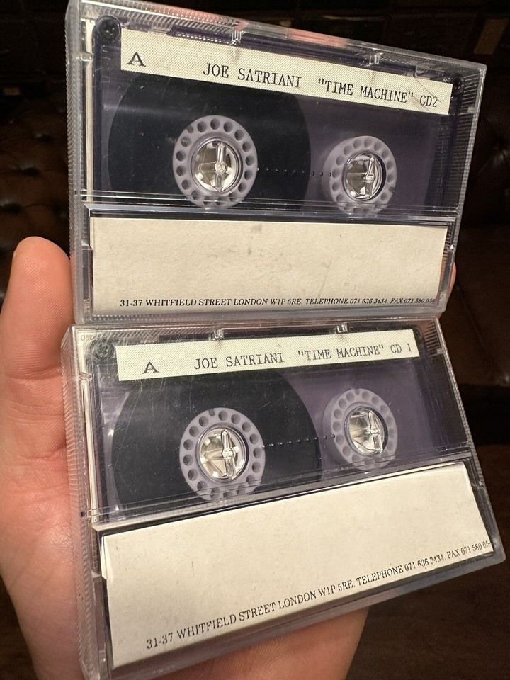 1993 ADVANCE PROMO JOE SATRIANI TIME MACHINE HARD ROCK HEAVY METAL ...