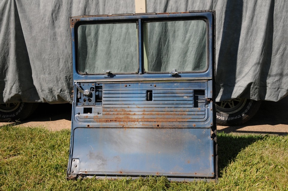 Vintage Van Sliding Door G10 G20 G30 71-76 Dual Pop Out Window Chevy ...