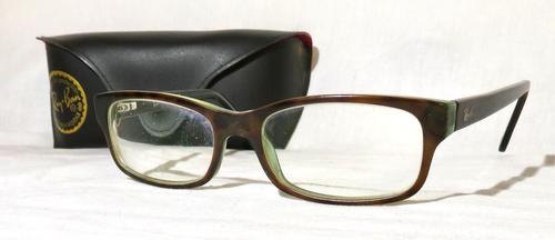 Ray Ban RB 5187 2445 eyeglass frame, 50-16-140 Brown plastic eyewear | eBay