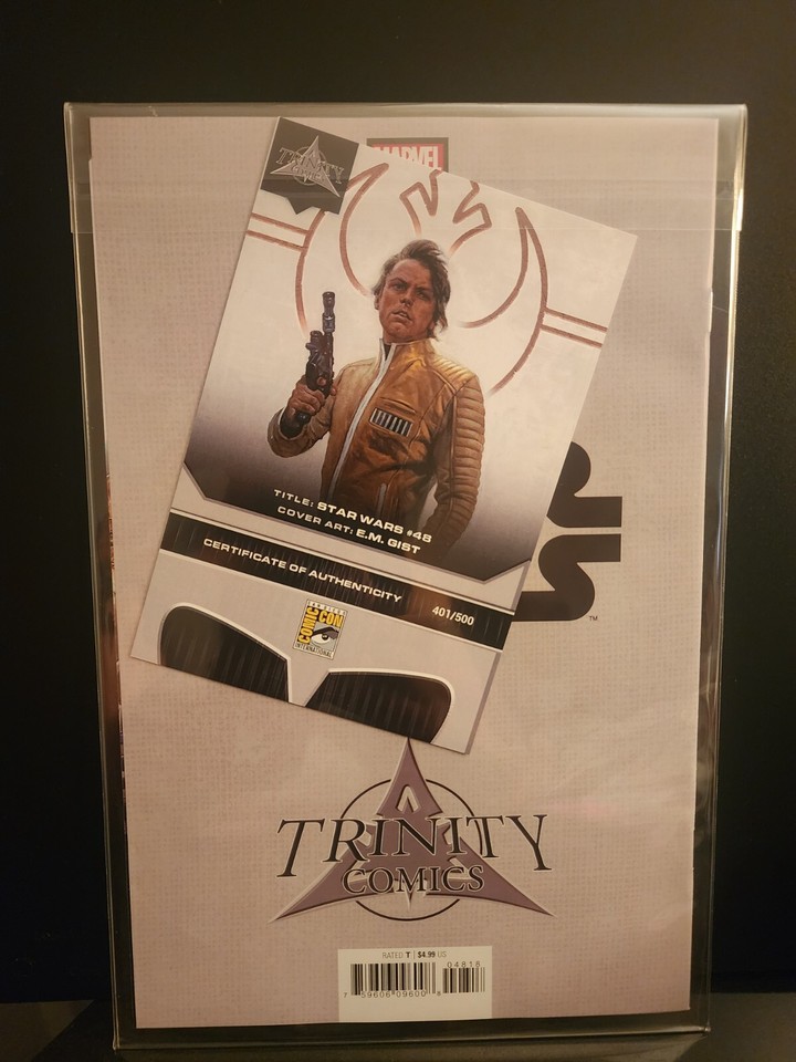 Star Wars #48 EM Gist SDCC 2024 Trinity Comics Excl 401 OUT OF 500 ...