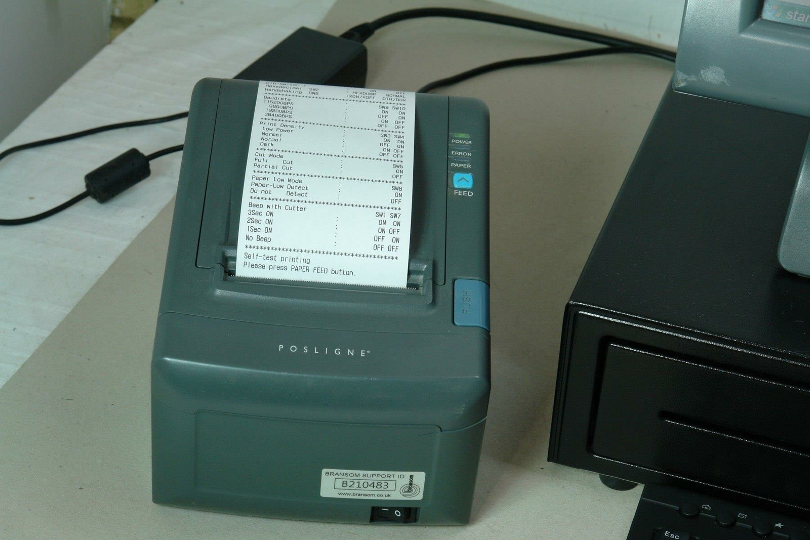 Aures Elios-II-G-ELO Touch Screen EPOS Sys + Posligne TRP-100-II ...