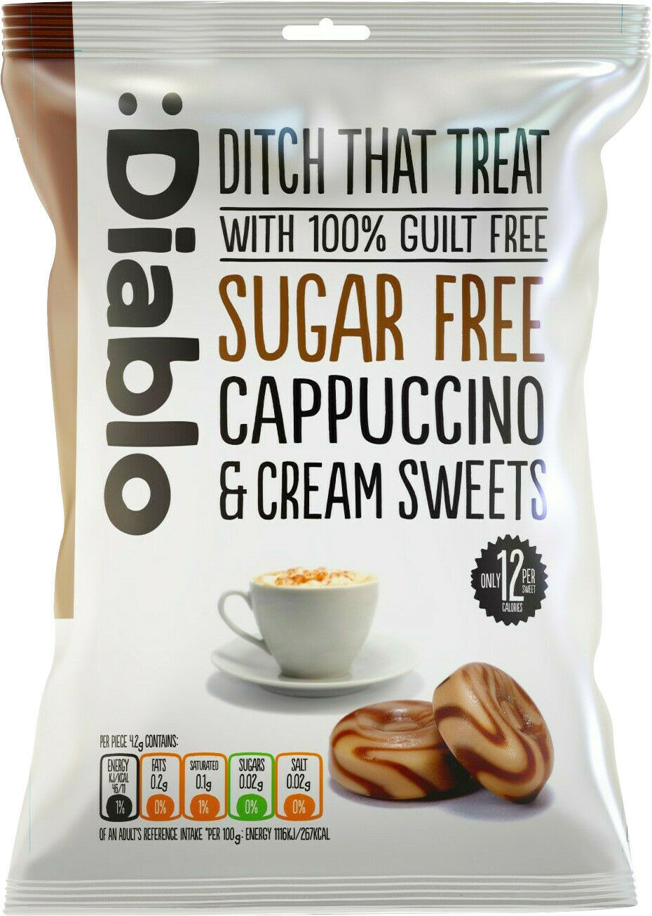 Diablo Sugar Free Fruit Flavored Sweets 75g Bag Multi Packs Flavors ...