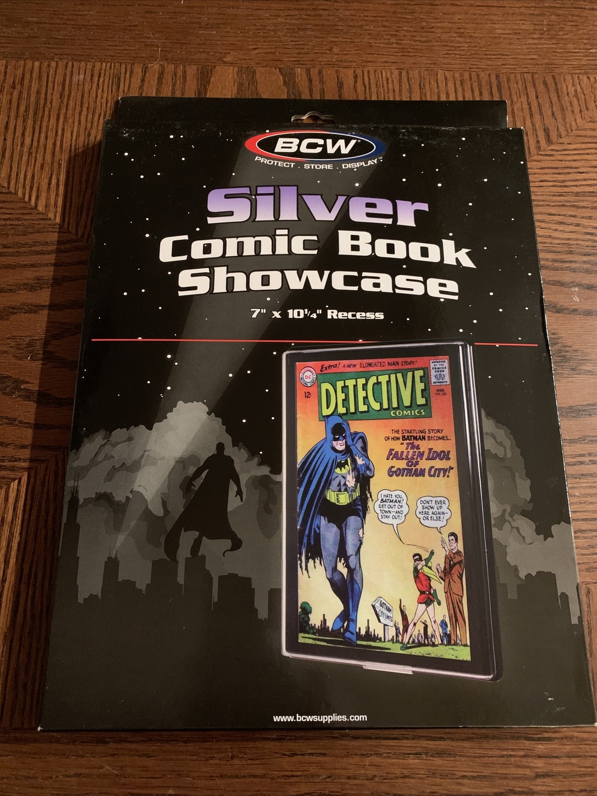 BCW Wall Display Frame For Silver Comic Book Showcase 7x10 1/4” Recess ...