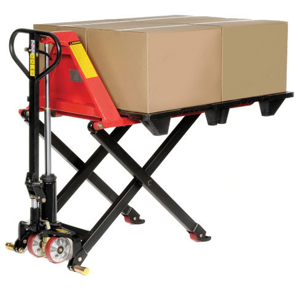 PALLET JACK & LIFT COMBO - 2200 lbs - Skid Lift - 27" x45" Platform ...