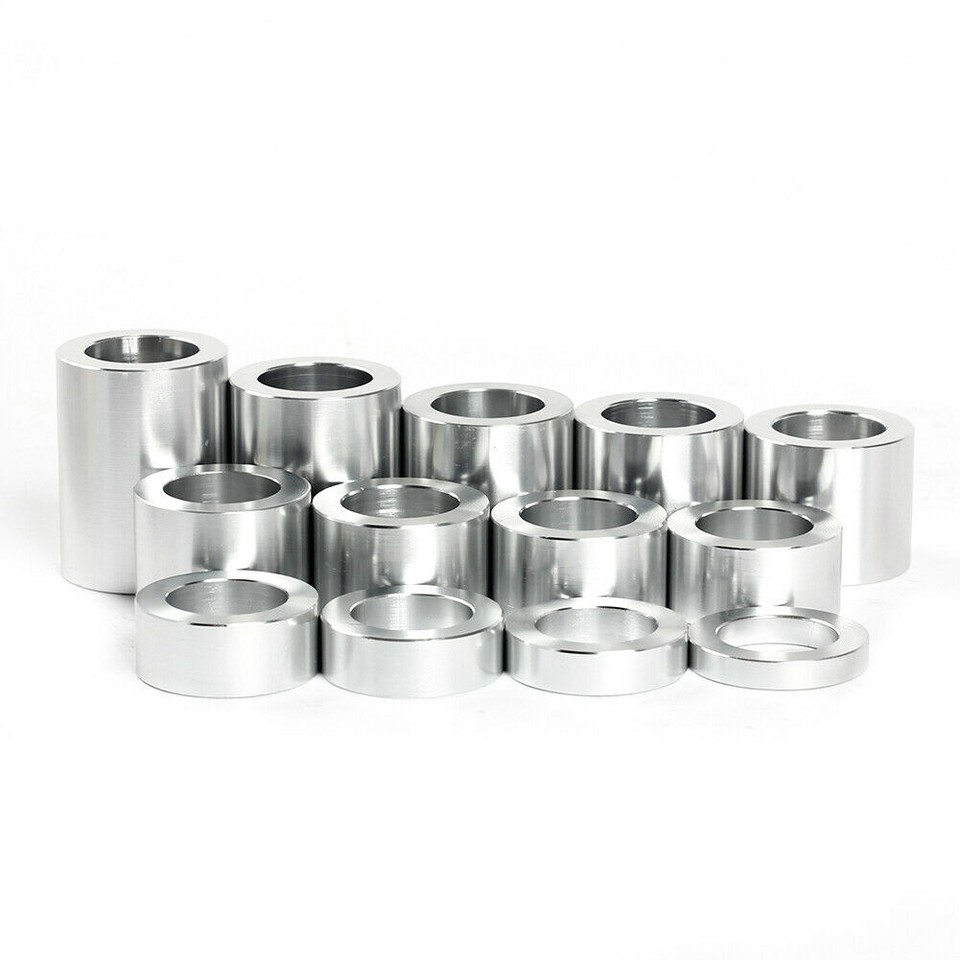 13 pcs Wheel Axle Spacers Kit ID 25mm OD 1 1/2" for Harley Touring Dyna ...