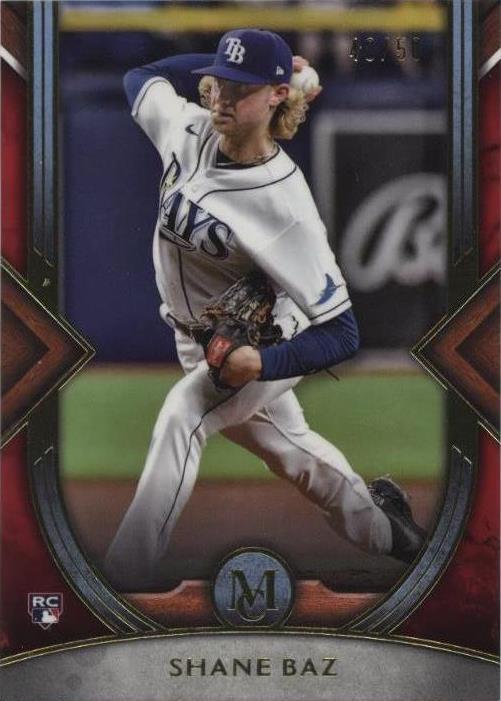 2022 Topps Museum Collection - Shane Baz #13 Ruby /50 (RC) for sale ...