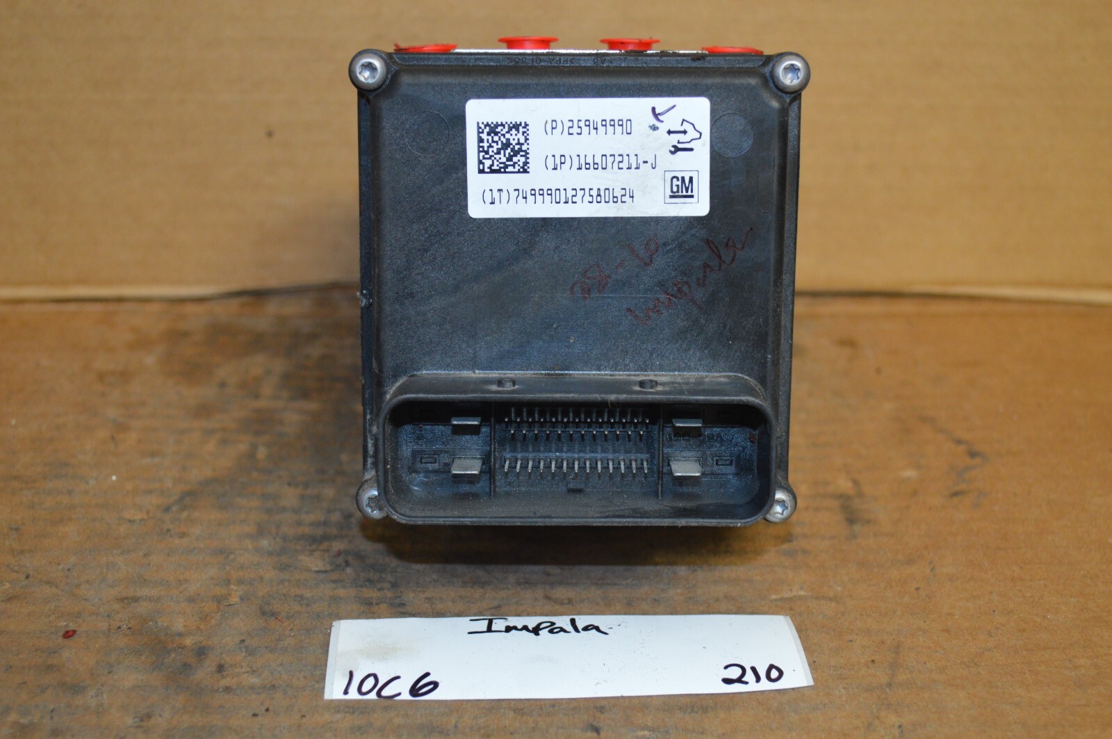 2008-2010 Chevrolet Malibu Impala ABS Pump Control OEM 25949990 Module ...