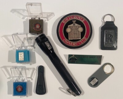 ROLLS ROYCE OWNERS CLUB LIFE MEMBER PIN IN BOX RARE (PIN ONLY NOT ...