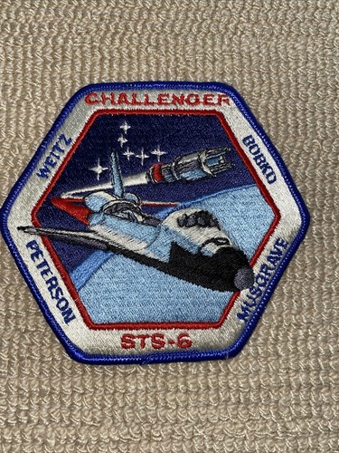 VINTAGE STS-6 Challenger NASA SPACE SHUTTLE Mission PATCH | eBay