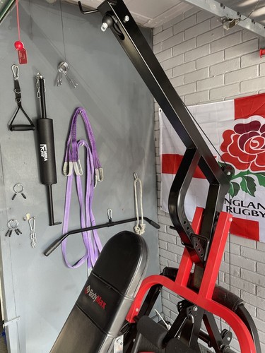 gym equipment BodyMax CF500 Elite Leverage Gym With Bench and Preacher ...