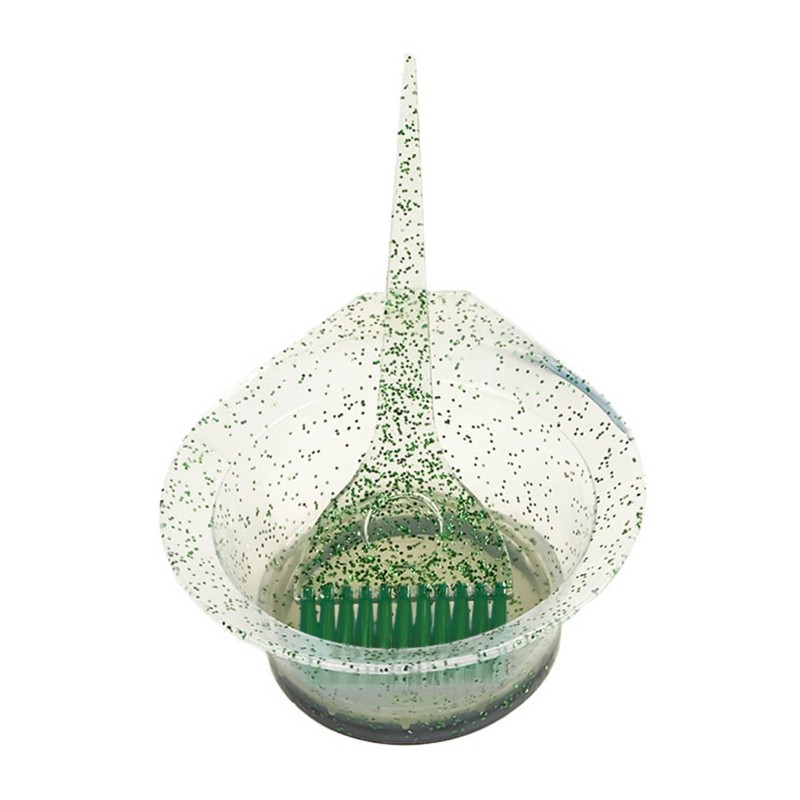 Professional Salon Hair Color Dye Mixing Bowl Comb Brush for Tint ...