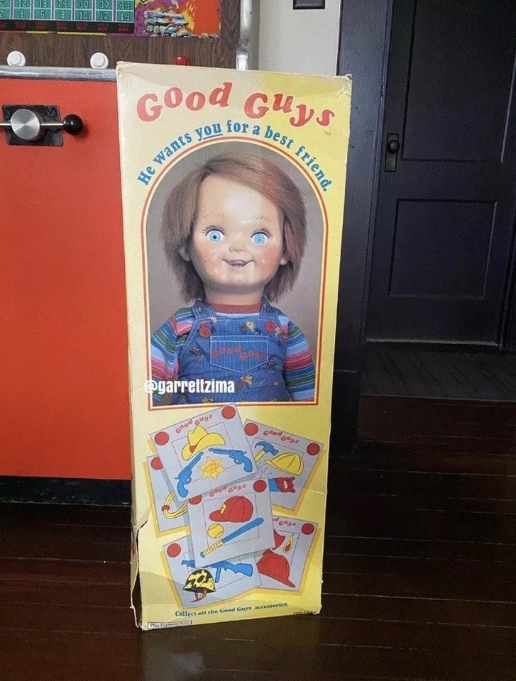 Childs Play 2 1990 Chucky Screen Used Movie Prop Good Guy Box | eBay