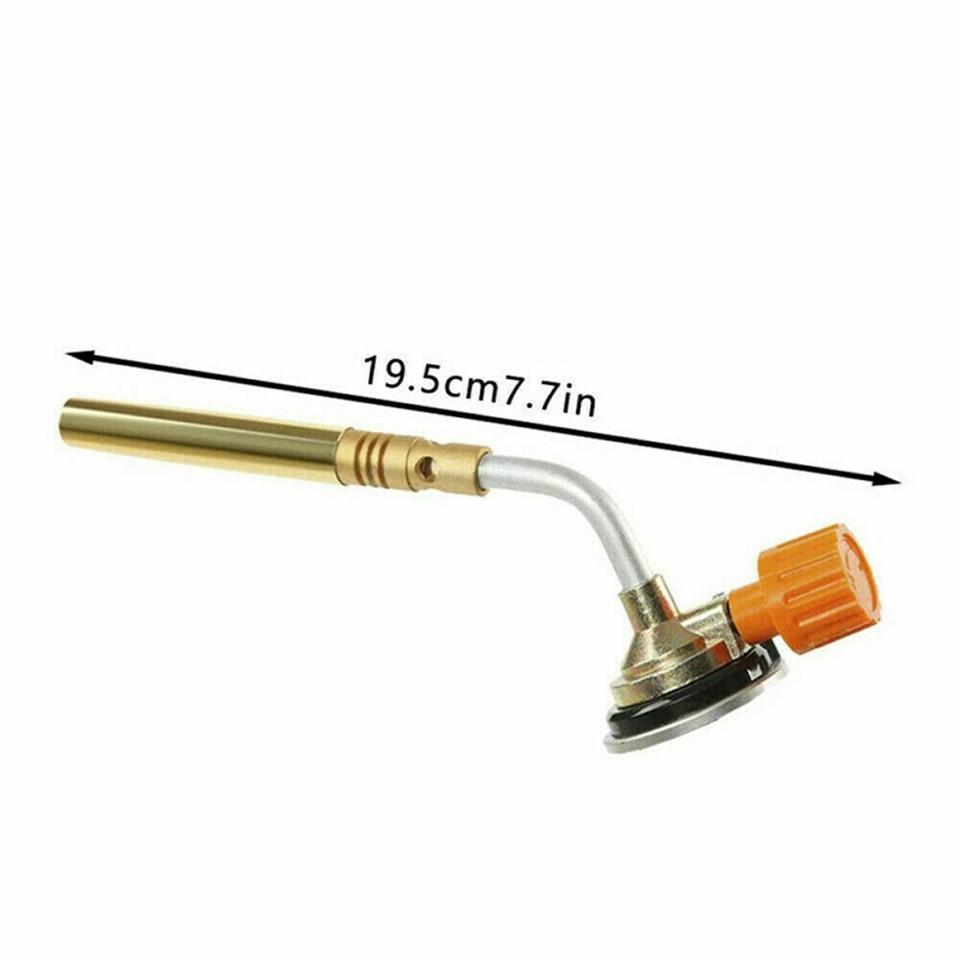 Butane Gas BBQ Tool Blow Torch Adapter Flamethrower Burner Welding ...