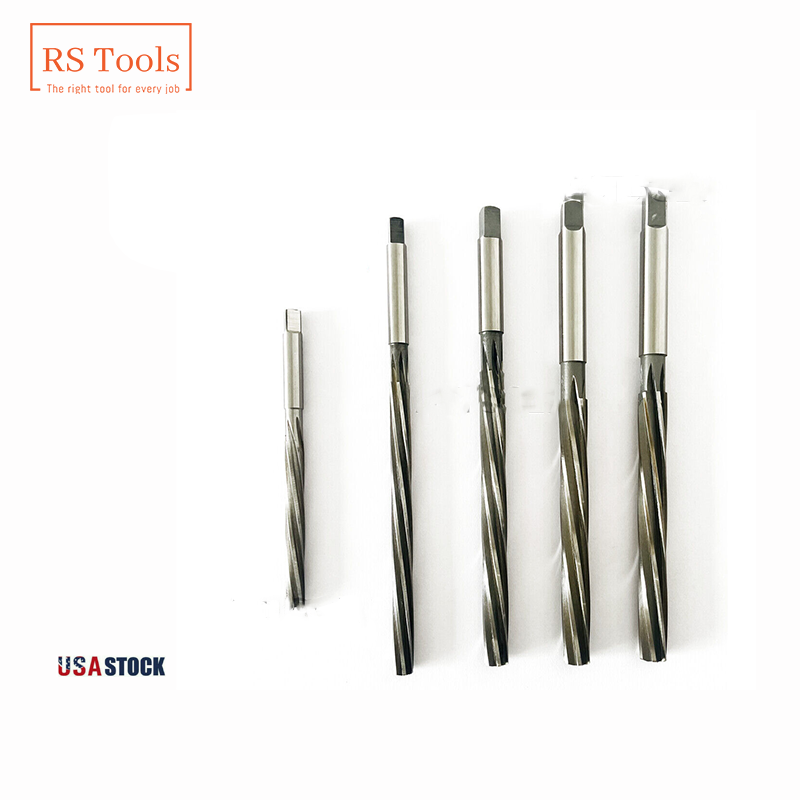 HSS Valve Stem Guide Reamers Set 5 Pcs 1/4" 9/32" 5/16" 11/32" 3/8 ...