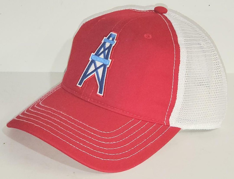 Houston Oilers Retro Snapback Cap 🏈Hat 🏈CLASSIC NFL PATCH/LOGO 🏈8 ...