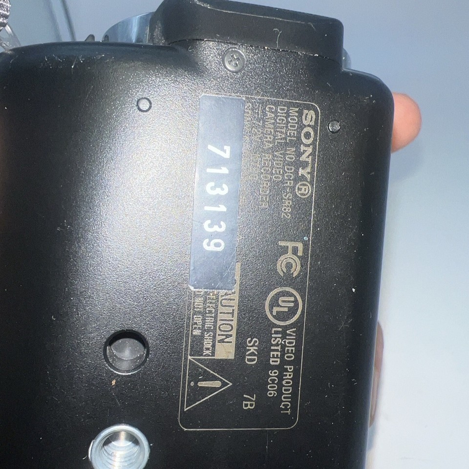 SONY DCR-SR82 Handycam Digital Video Camera Camcorder New Battery | eBay