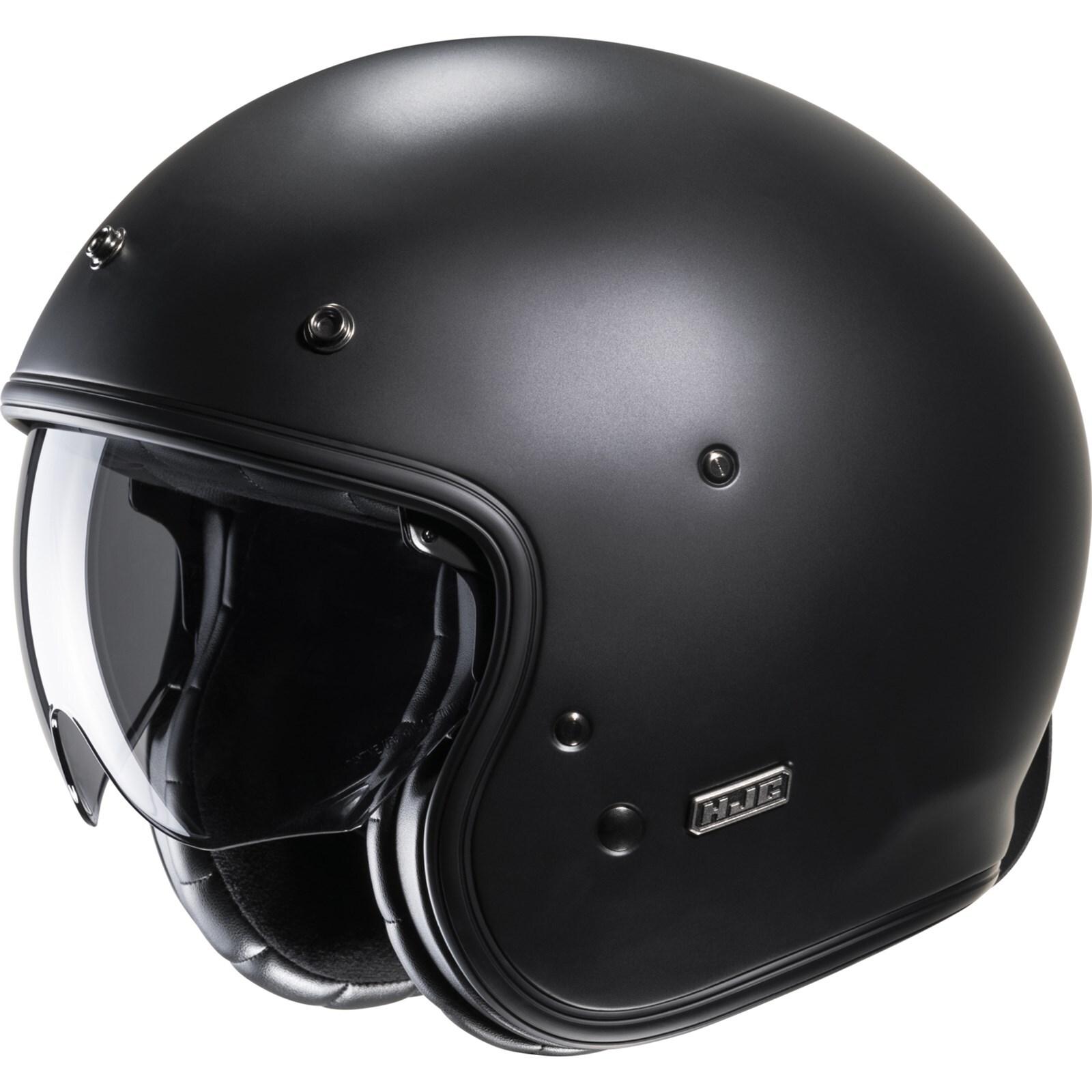 HJC Motorrad Helm V31 Solid Gr. XL Retro Jethelm mit Sonnenblende ...