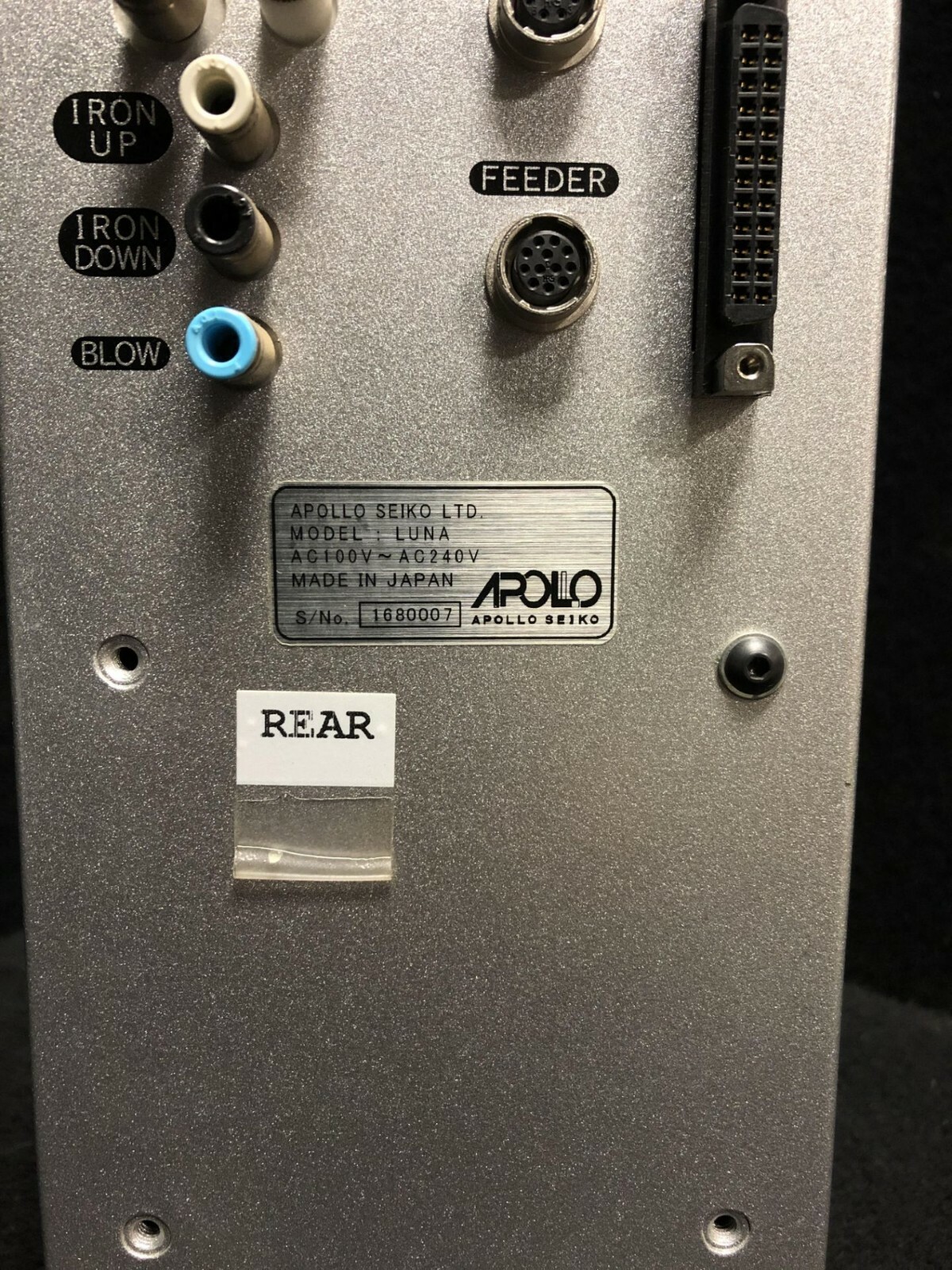 APOLLO SEIKO FEEDER PKP243D15A & LUNA AC100V-AC240V CONTROLLER - for ...