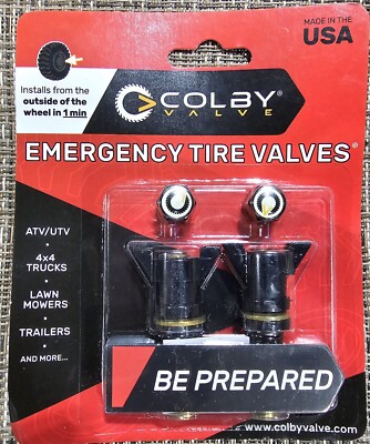 Colby Valve Emergency Valve Stem Replacement Kit Black | No Tools ...