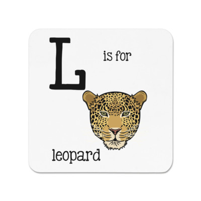 Letter L Is For Leopard Fridge Magnet - Funny Animal | eBay Australia