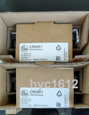 NEW IFM CR0451 R360 Programmable Graphic Display 2.8" 8-32VDC Expedited ...