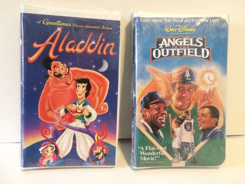 SEALED DISNEY GOODTIMES CLASSIC ALADDIN (1993) AND ANGELS IN THE ...