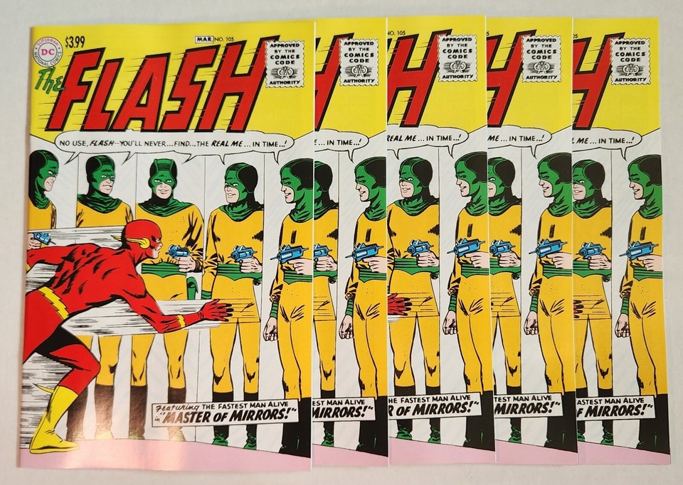 The Flash #105 NM 1st App Mirror Master 1st BA Solo Series DC Key Facsimile 2023 | eBay