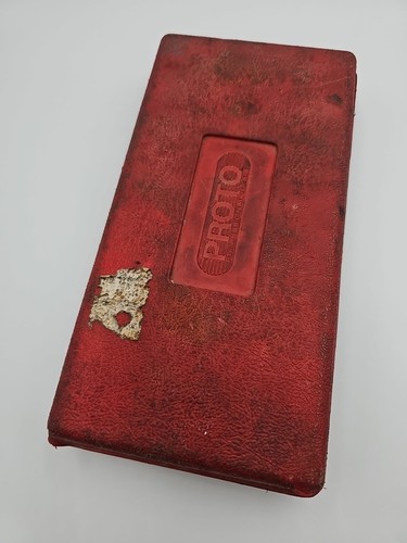 Proto Tools J4900MA Metric 10 Pc. Hex Bit Socket Set **One Missing ...