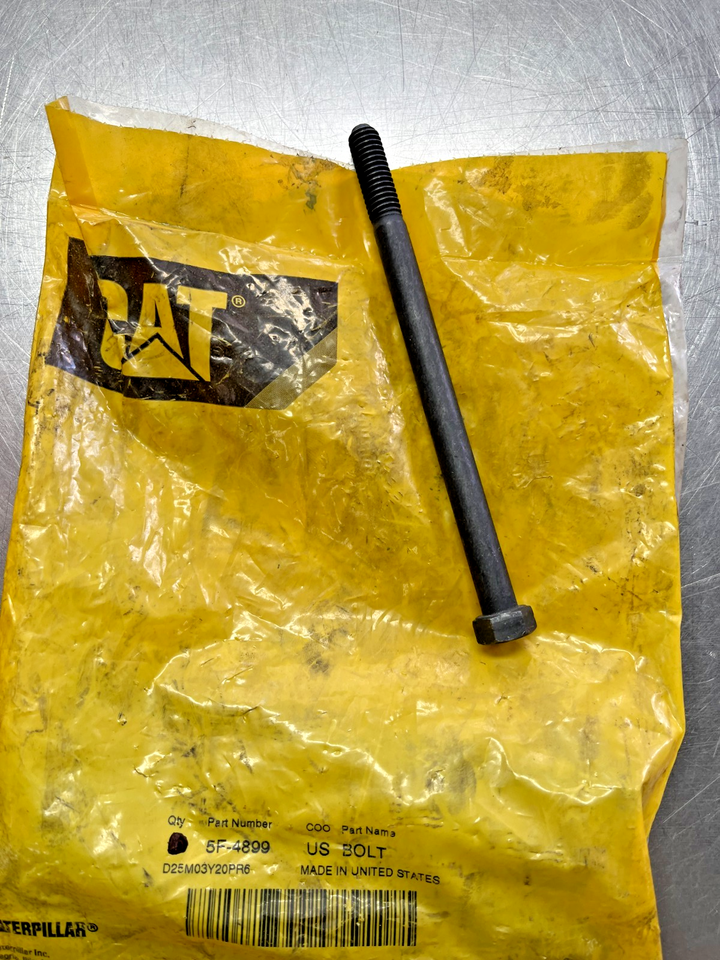 5F-4899 Genuine OEM CAT Cap Screw BOLT Caterpillar 5F4899 | eBay