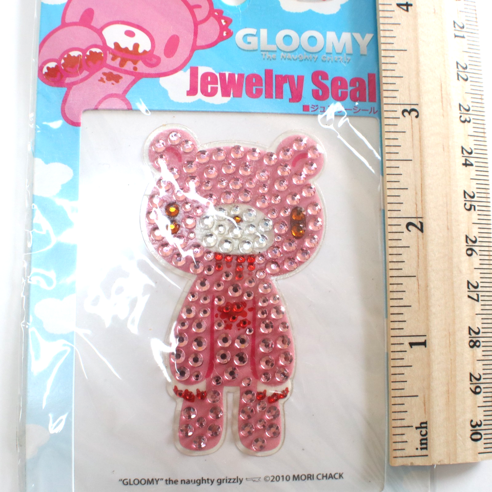 Gloomy Bear Jewelry Seal Rhinestone Sticker IWAYA 2010 Unopened Japan ...