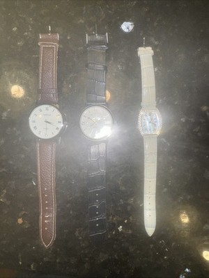 A lot of three imported vintage watches: Yazole, Moretti, Visage | eBay