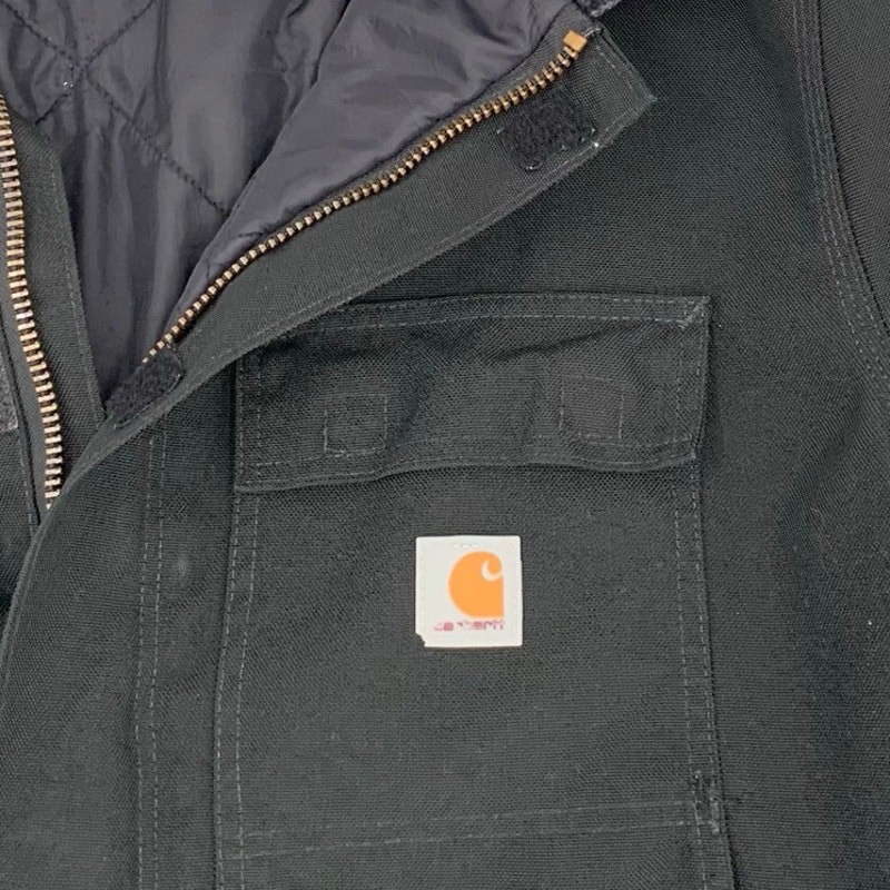 Carhartt Mens XL Yukon Extremes Coat Black C55-BLK Artic Quilt Lined ...