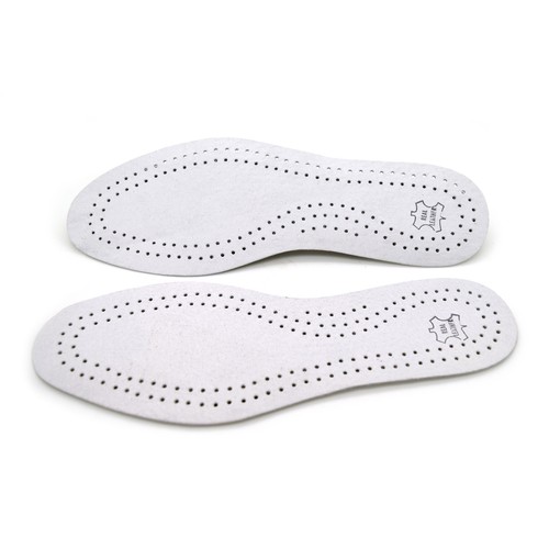LEATHER SHOE INSOLES UNISEX ACTIVE CARBON GENUINE INNER SOLE BOOTS ...