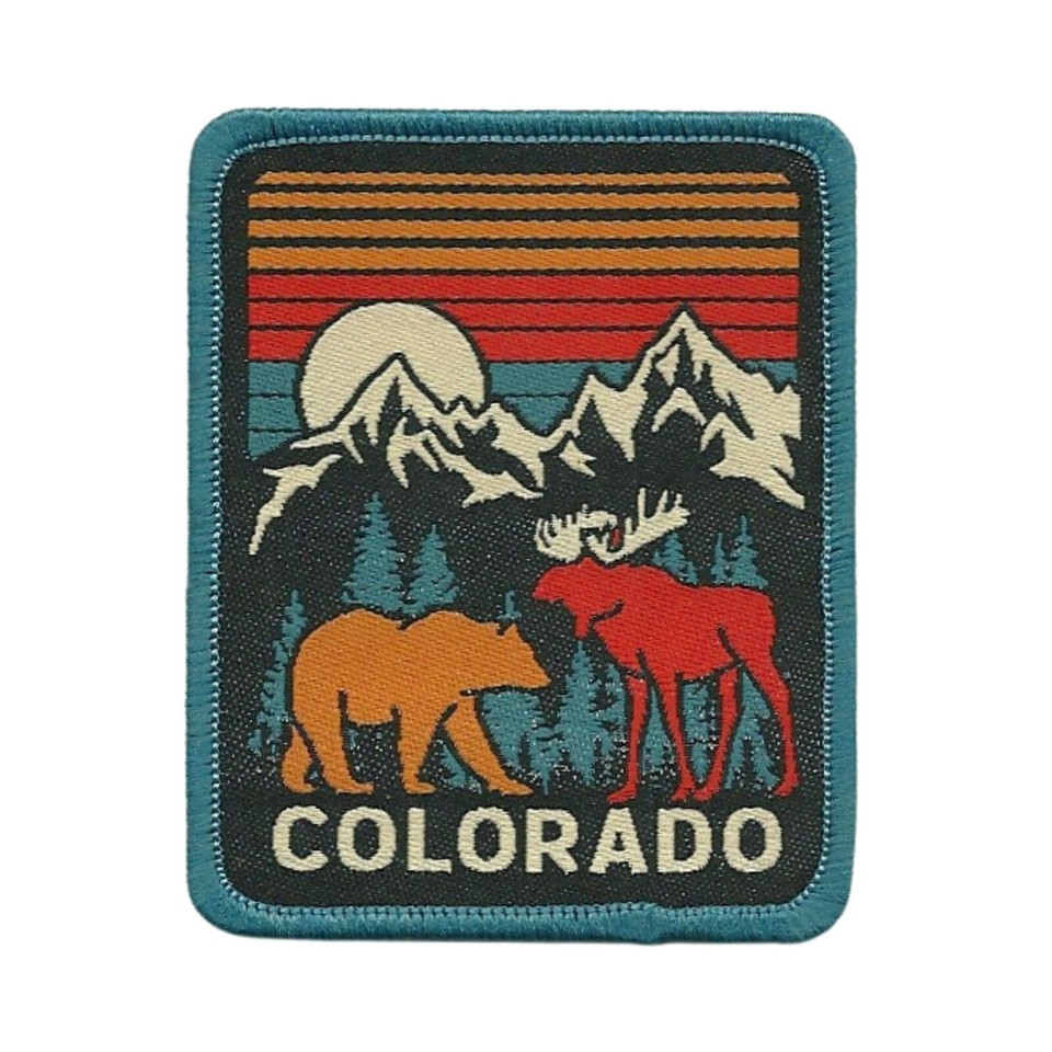 Colorado Patch – CO Travel Souvenir Patch 2.75" Iron On Sew On ...