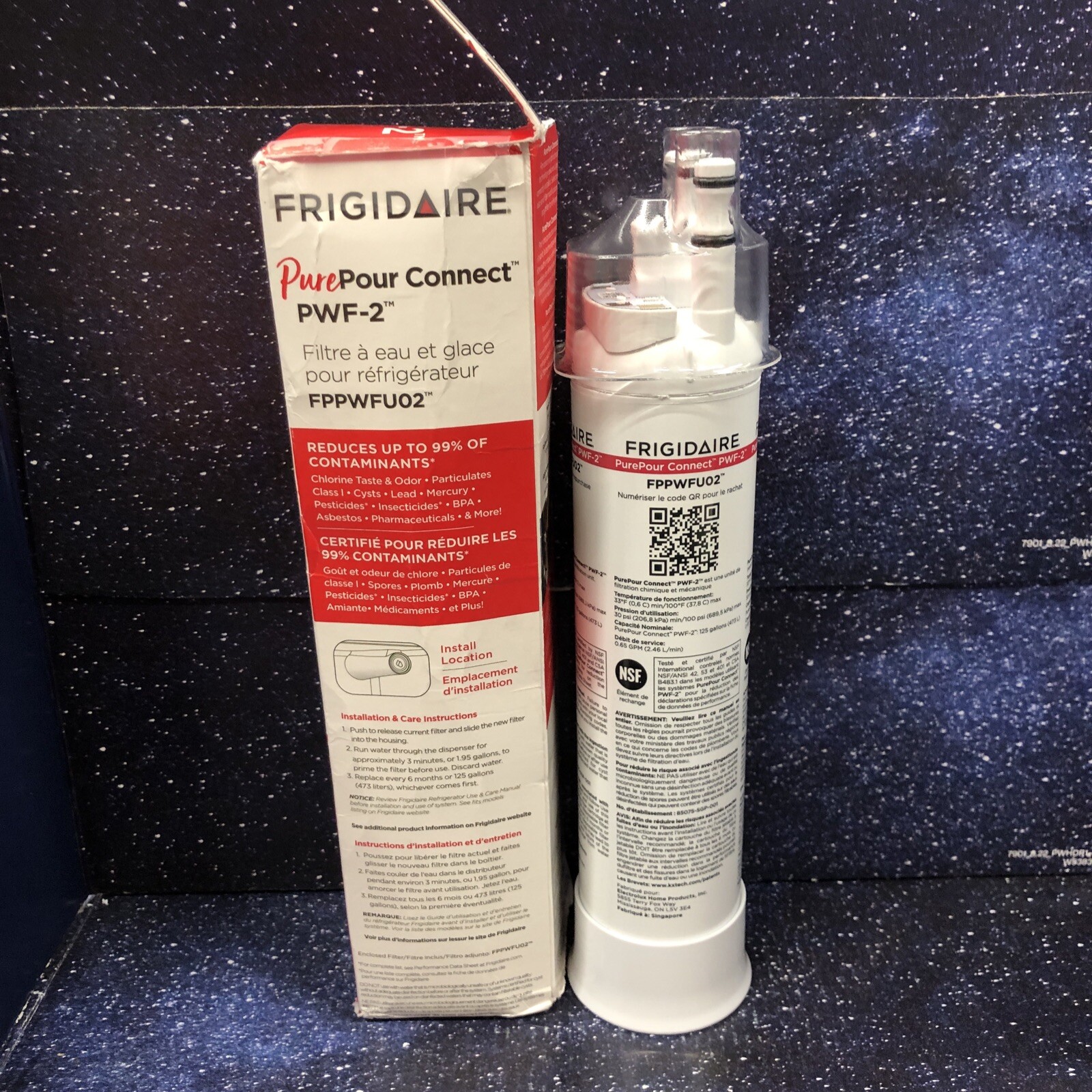 PurePour Connect PWF-2 Water and Ice Refrigerator Filter - Unsealed ...