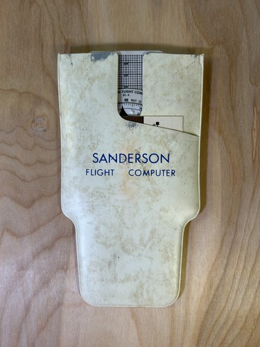 Sanderson Flight Computer SC-2 with Case (1963) | eBay