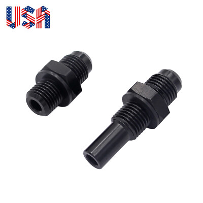 2x Transmission Cooler Line Adapter 6AN Flare Fitting Fit for ...